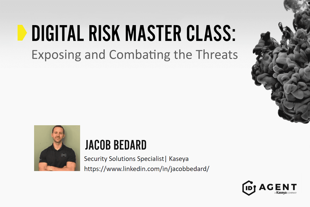 IT Cybersecurity Certification Series: Digital Risk Master Class | ID Agent
