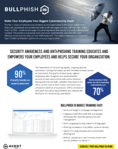 BullPhish ID for Businesses Product Brief | ID Agent